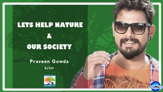 Book Praveen Gowda For Celebrity Endorsement | Appearance